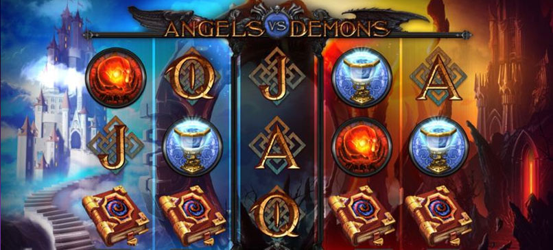 Angels vs Demons slot game - testimoniesofheavenandhell.com